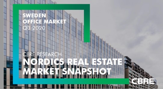 CBRE Swedish Office Market Snapshot Q3 2020